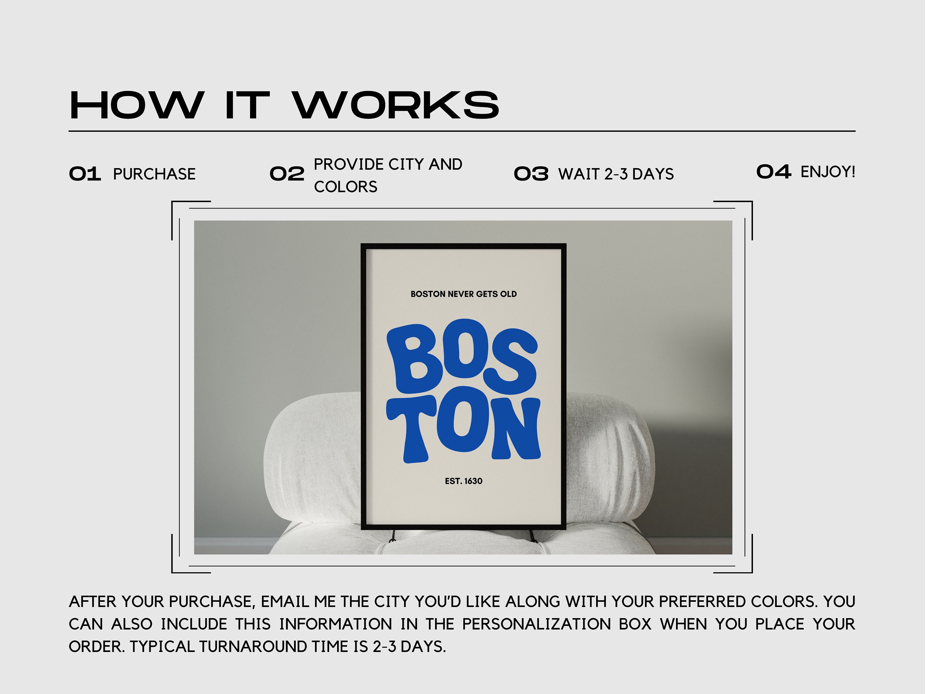 Custom City Poster | Personalized Vintage City Wall Art | Moving ...