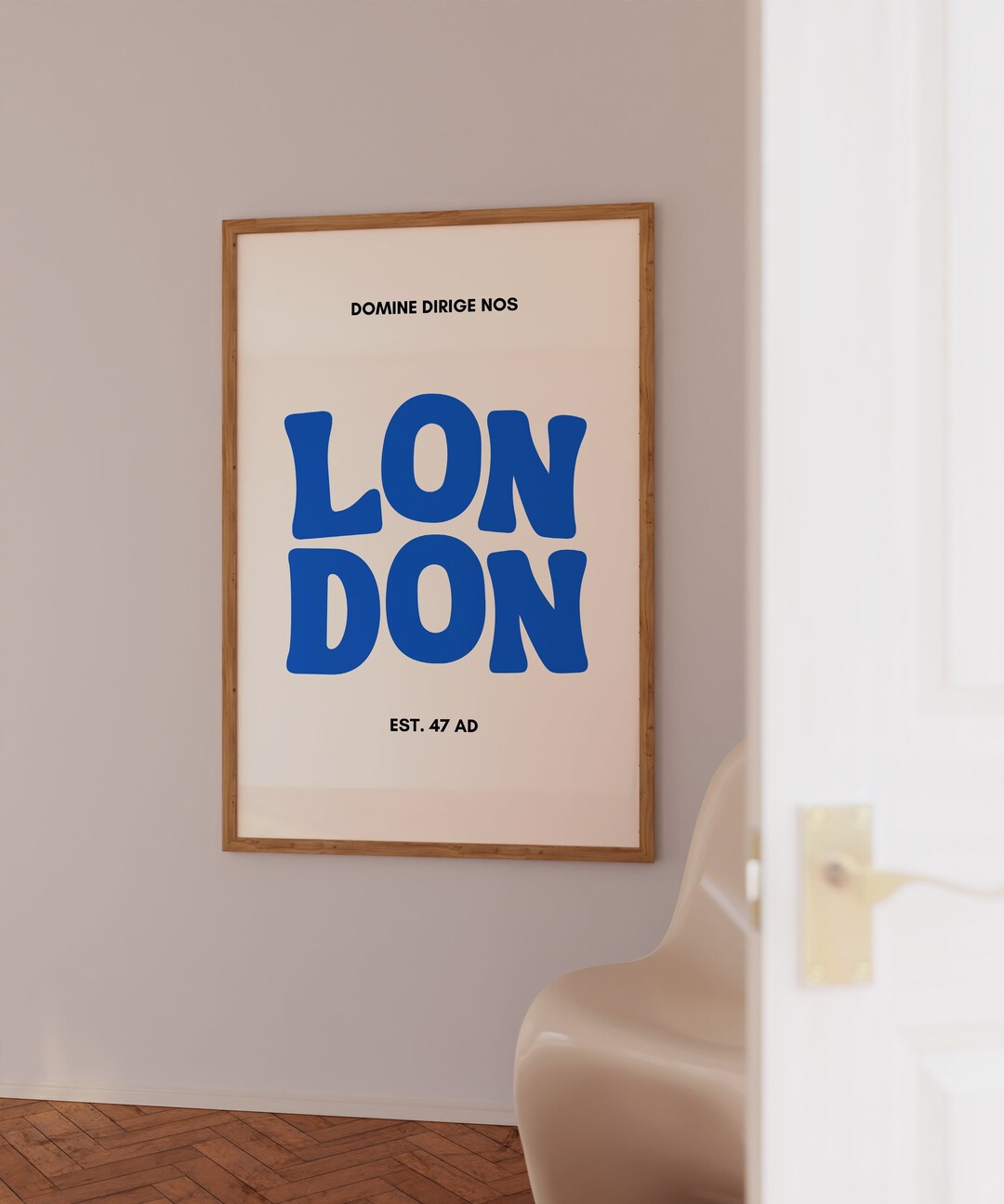 London Typography Art Print | Travel Poster (digital Download) - Etsy