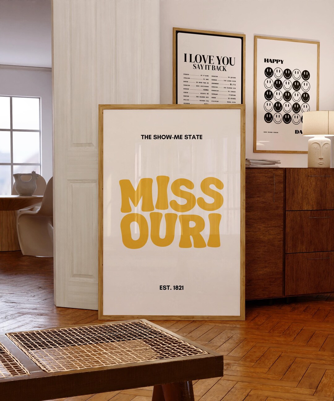Missouri Typography Art Print | the Show-me State | Digital Download ...