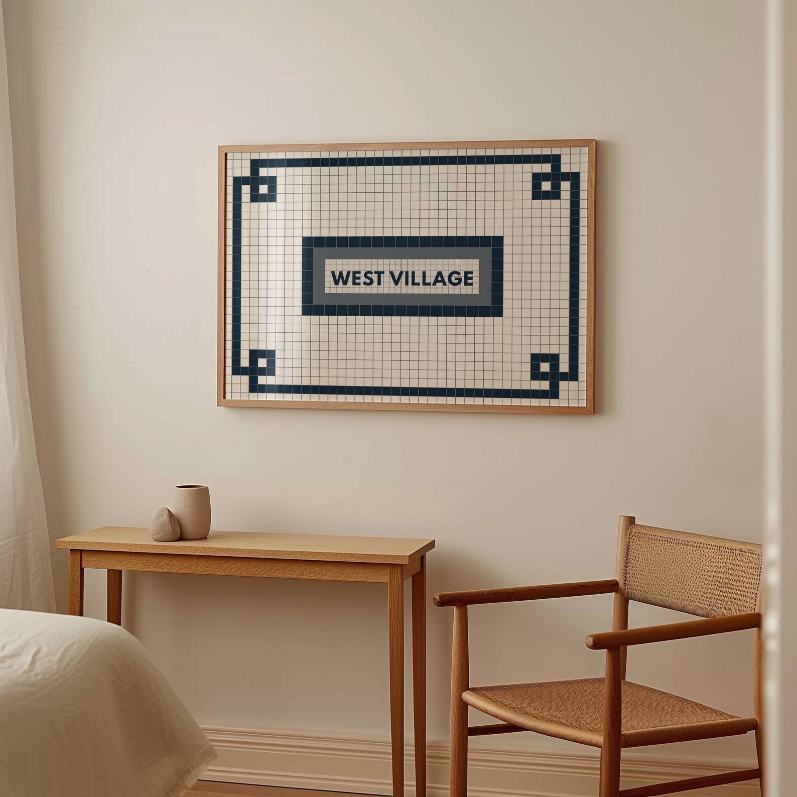 West Village Subway Tile Print | New York Wall Art | (digital Download ...