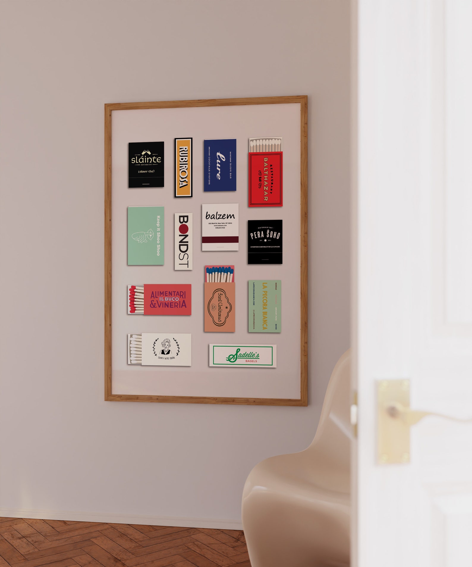 Custom Matchbook Print | Personalized Vintage Matchbox Collage ...