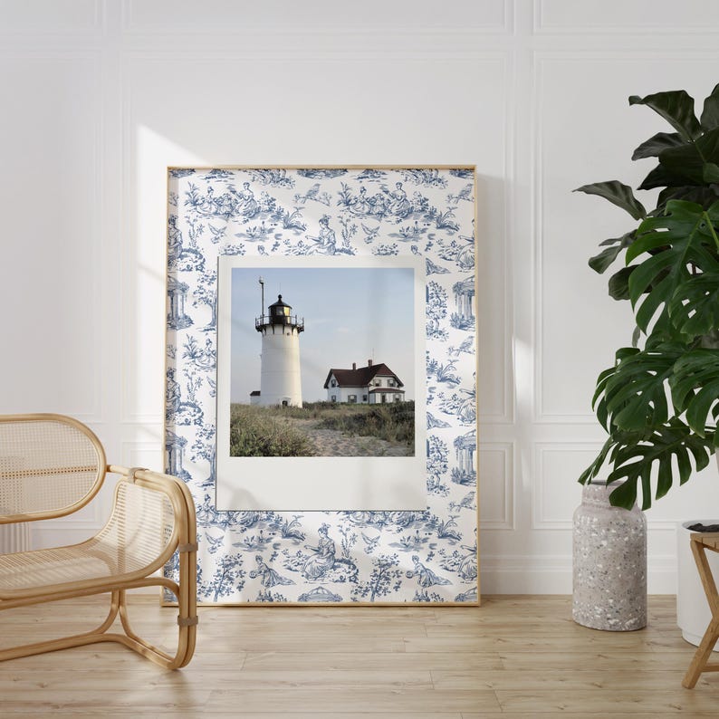 Cape Cod Lighthouse Art Print | Costal Instant East Coast Home ...