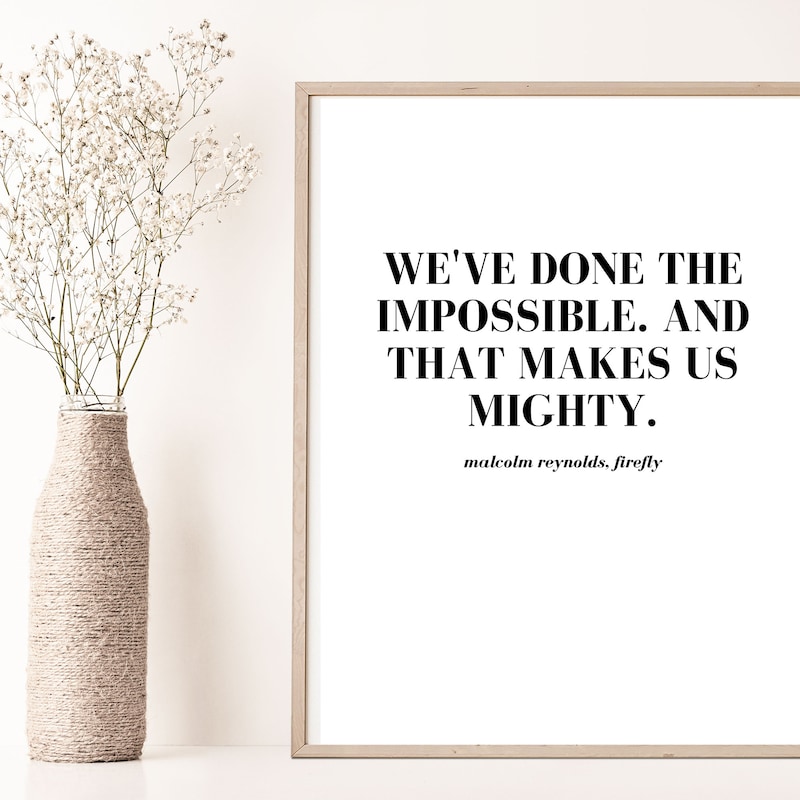 Firefly Quotes - Etsy