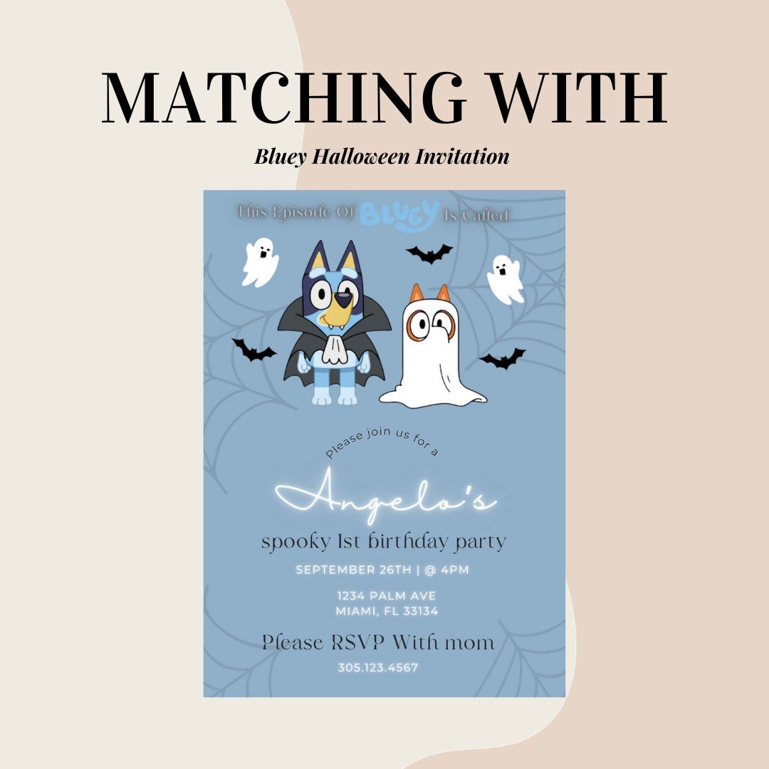 Bluey Party Welcome Sign Template Bluey Birthday Sign - Etsy