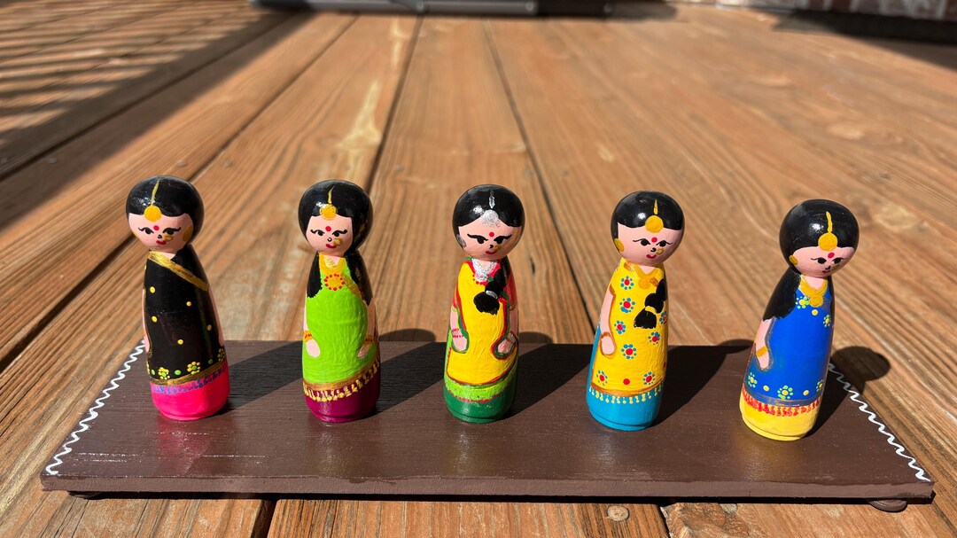 Garba Ladies Dolls - Etsy