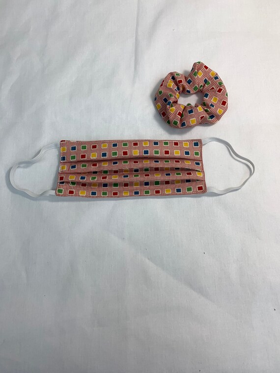 Quarantine Mask/hair Tie Combo | Etsy