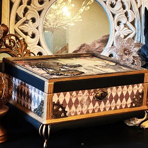 SOLD SOLD SOLD Steampunk Hand Painted Victorian Goth Design Music ...