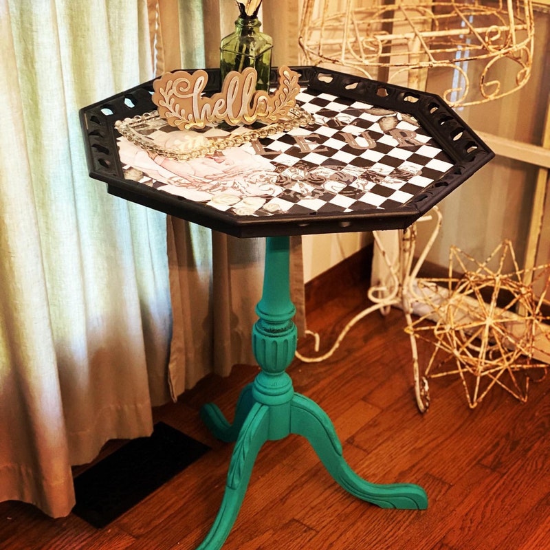 Upcycled Table - Etsy