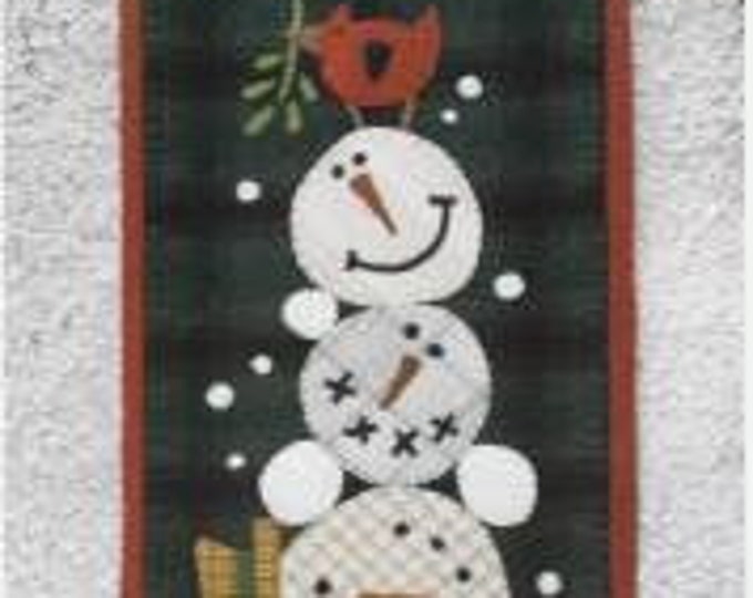 Wool Applique Frosty Mugs Pattern 209 by Threads That Bind - Etsy