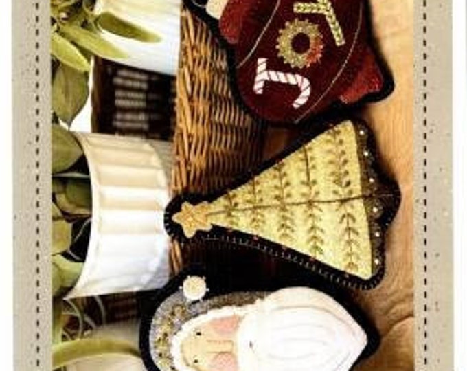 Wool Applique Merry Bowl Filler Pattern #429 by Kathi Campbell for ...