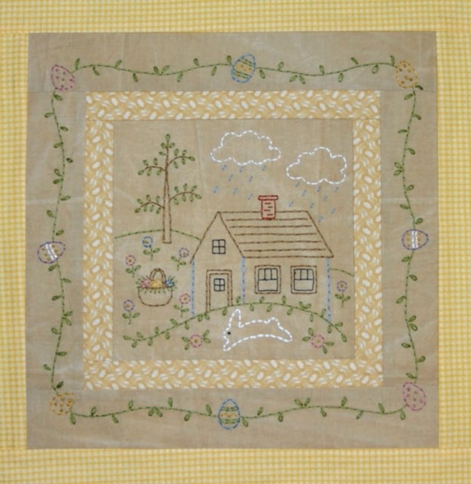 Little Stitches Block of the Month Hand Embroidery stitchery Set of 12 ...