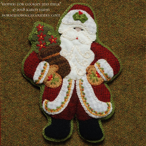 Wool Applique Kit - Etsy