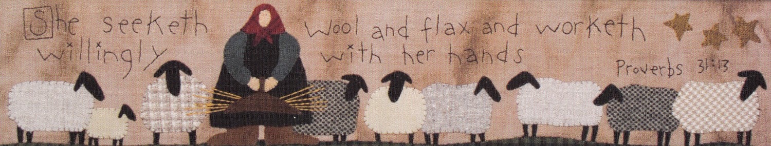 Wool Applique A Gentle Life Pattern 205 by Threads That Bind - Etsy