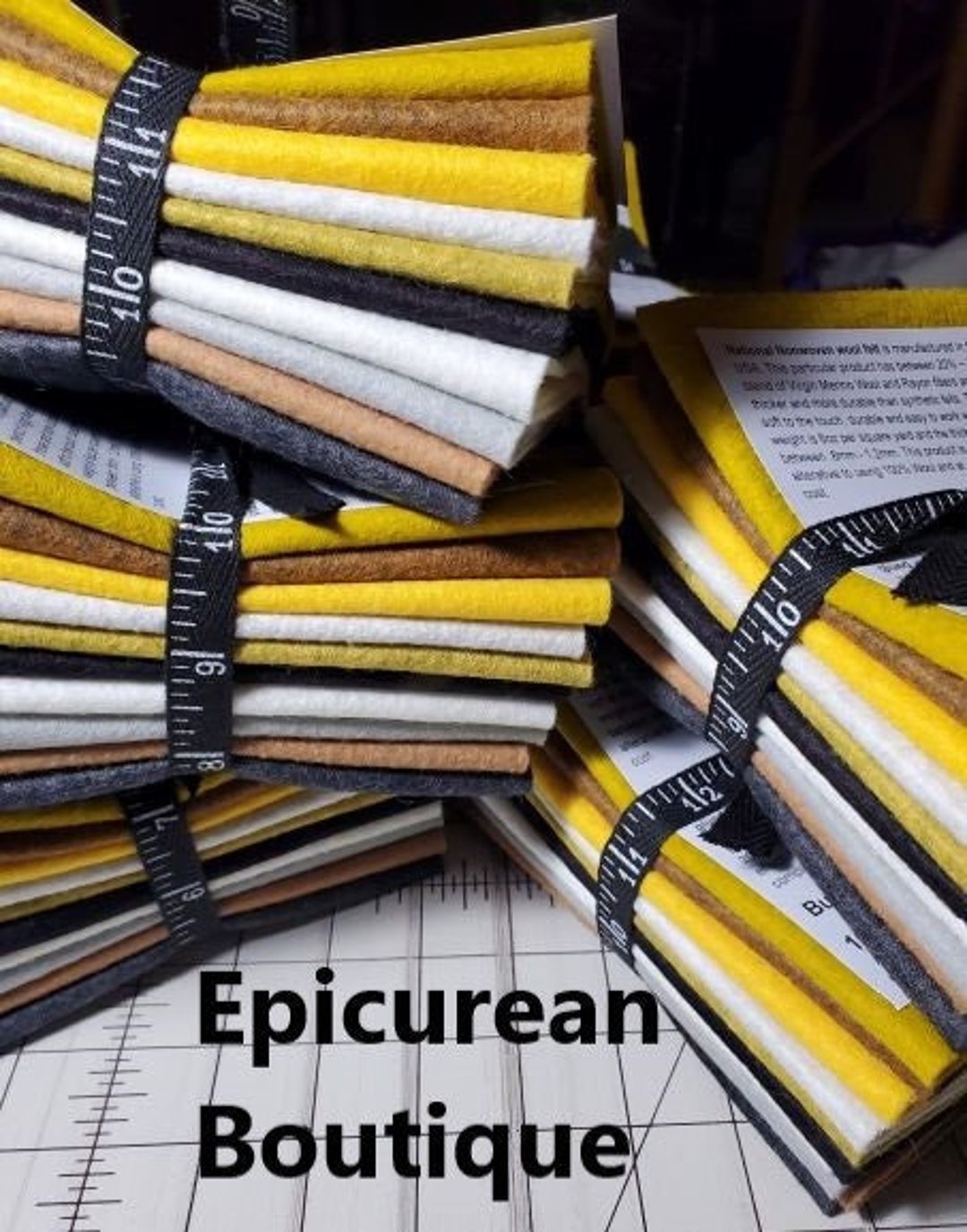 Bumble Bee Bundle National Nonwoven Merino Wool Felt Sheets/bundle for ...