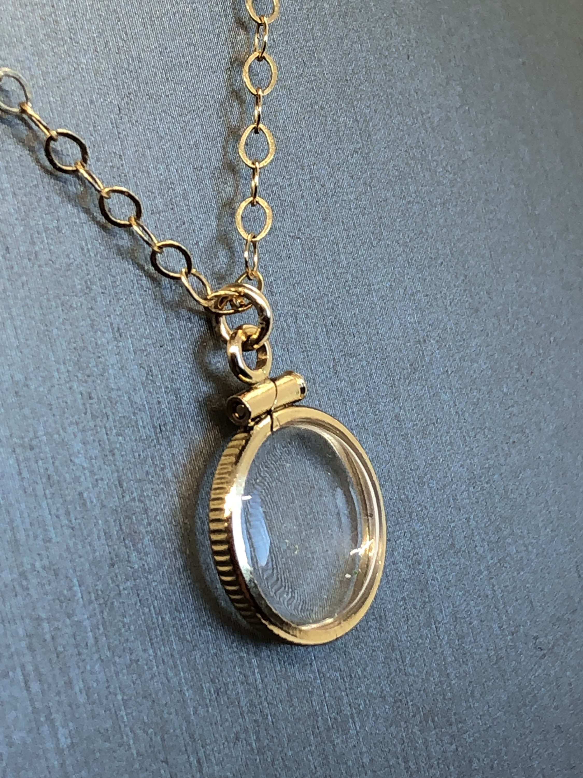 Empty 12.5 Mm Handmade 14k Gold Filled Shaker Locket FREE - Etsy