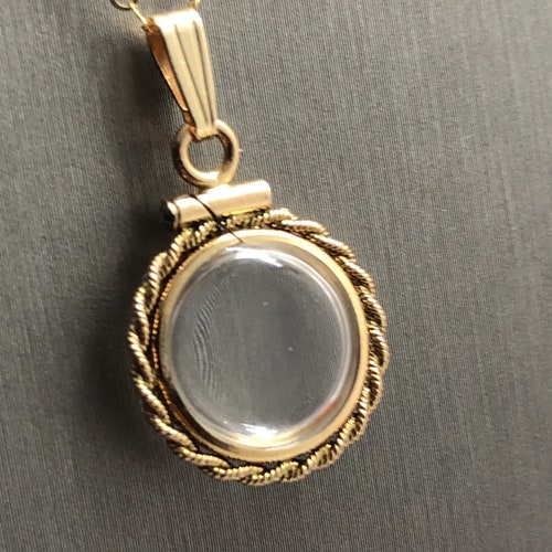 Empty 12.5 Mm Handmade 14k Gold Filled Shaker Locket FREE - Etsy