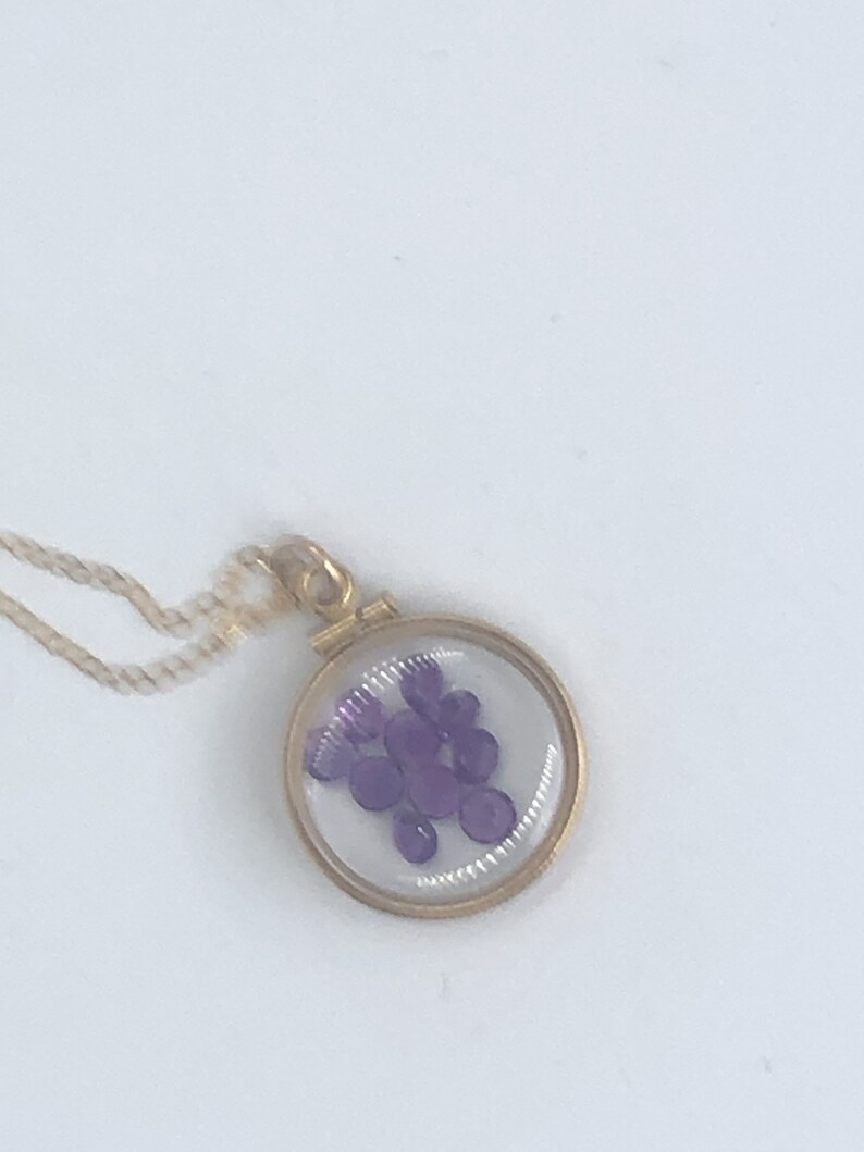 Handmade Amethyst Shaker Locket 20mm Gold Filled Locket 2.9 - Etsy