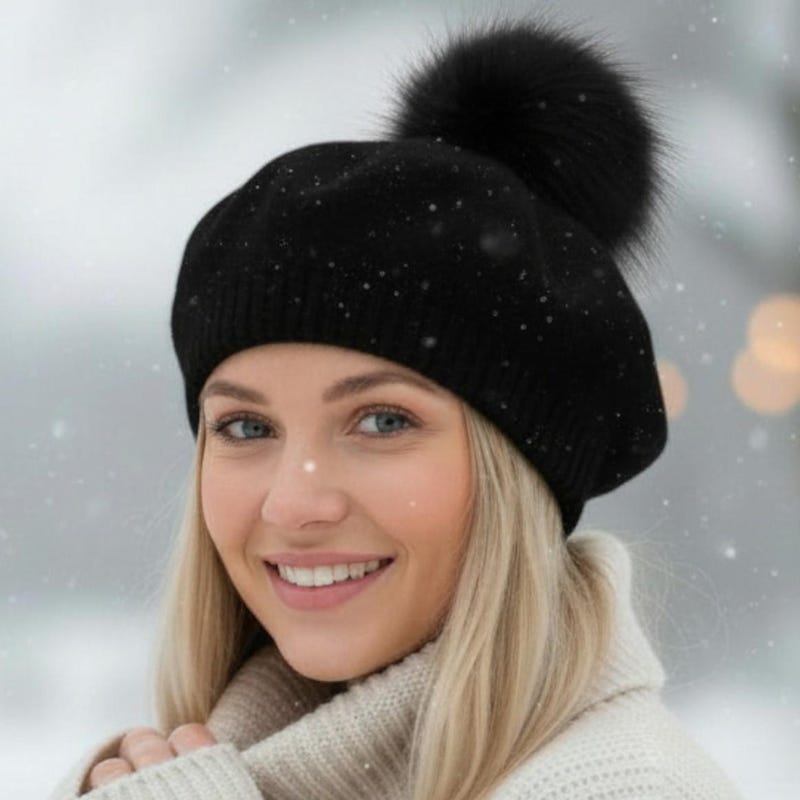 Custom Beret Pom - Etsy