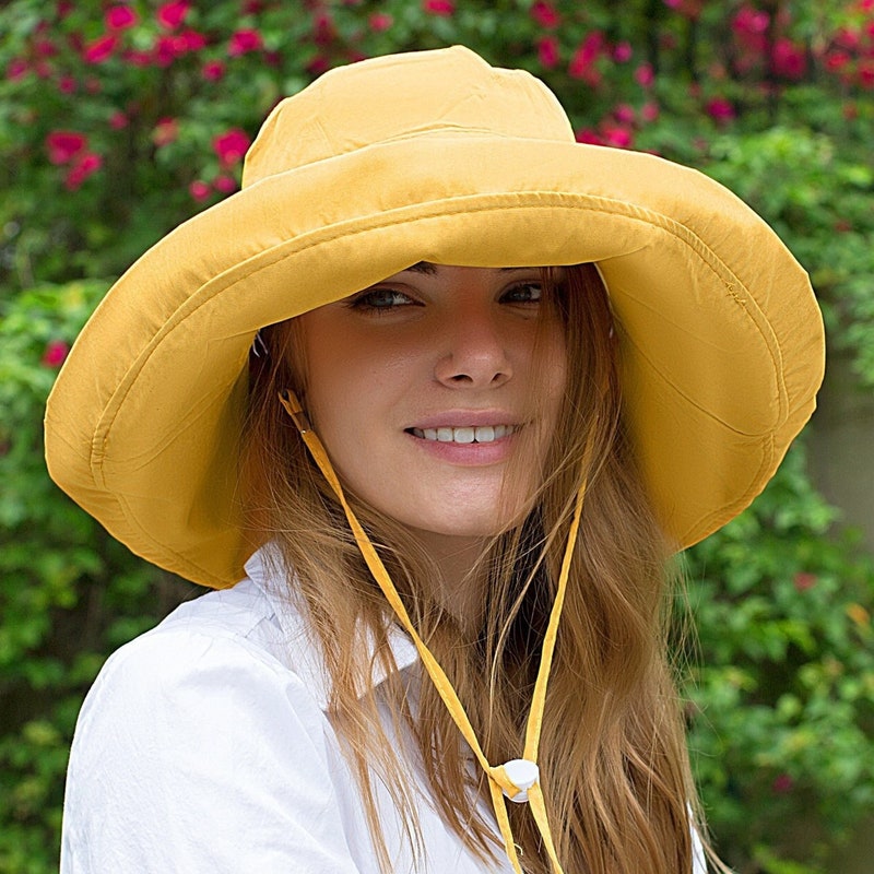 Extra Large Wide Brim Hats - Etsy