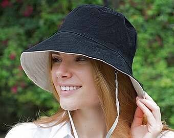 Cotton Sun Hat | Etsy