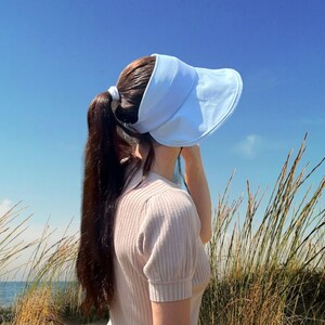 Light Weight Foldable/adjustable Cotton Sun Visor, Sun Hat, Stylish ...