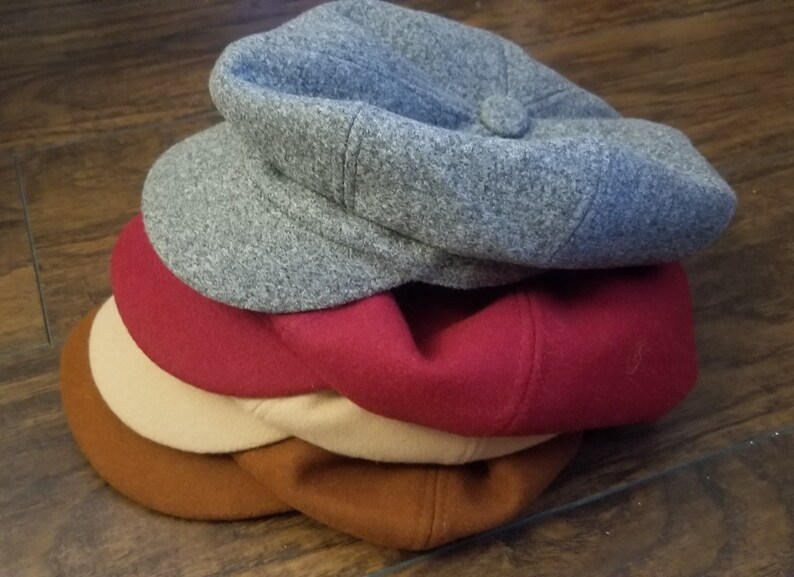 Red Newsboy Cap for Women Women's Newsboy hat Warm | Etsy