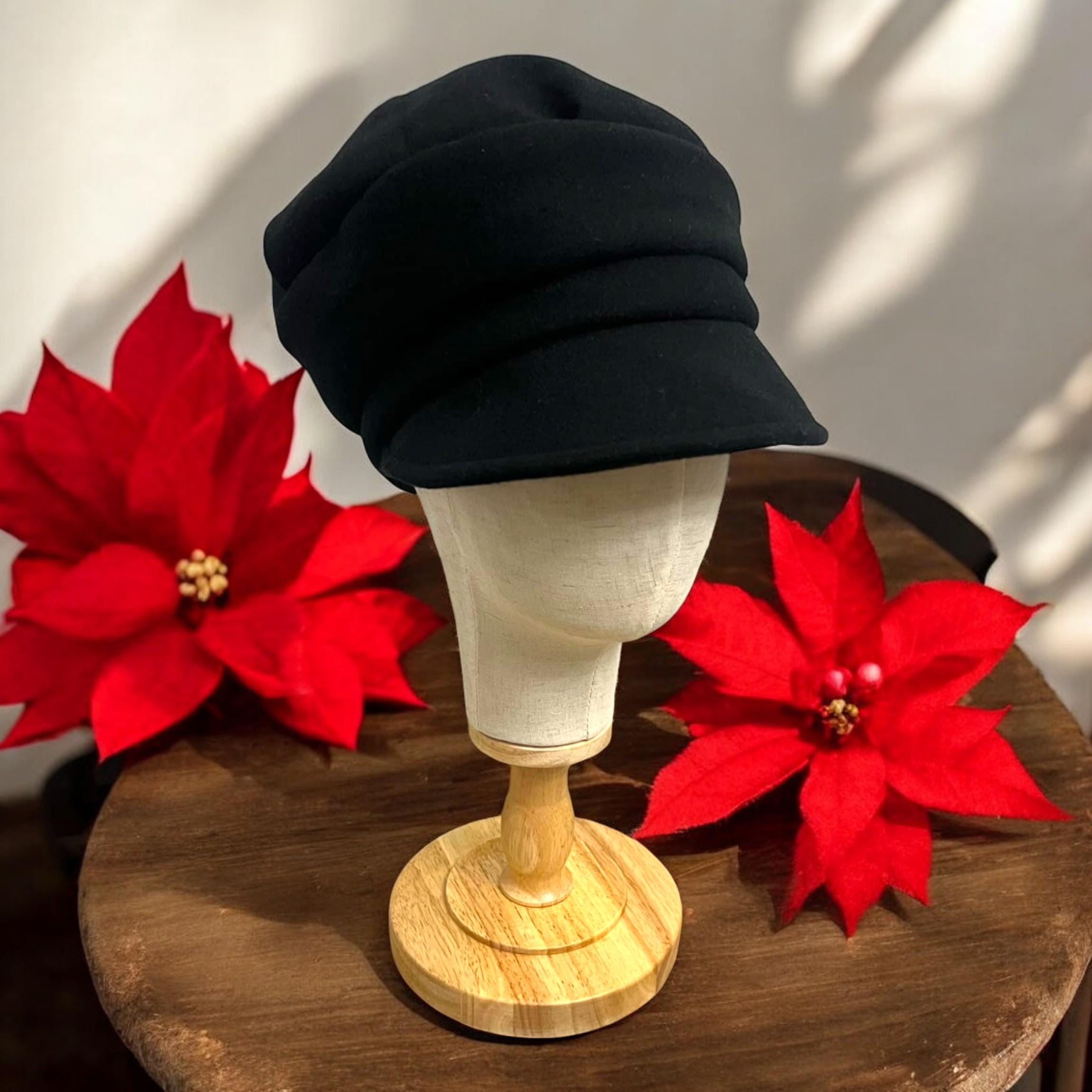 Newsboy Hat Women, Newsboy Cap Women, Baker Boy Cap Winter Beret Retro ...