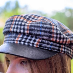 Fiddler Cap Newsboy Hat Women Cabbie Hat Baker Boy Cap Bakerboy Hat ...