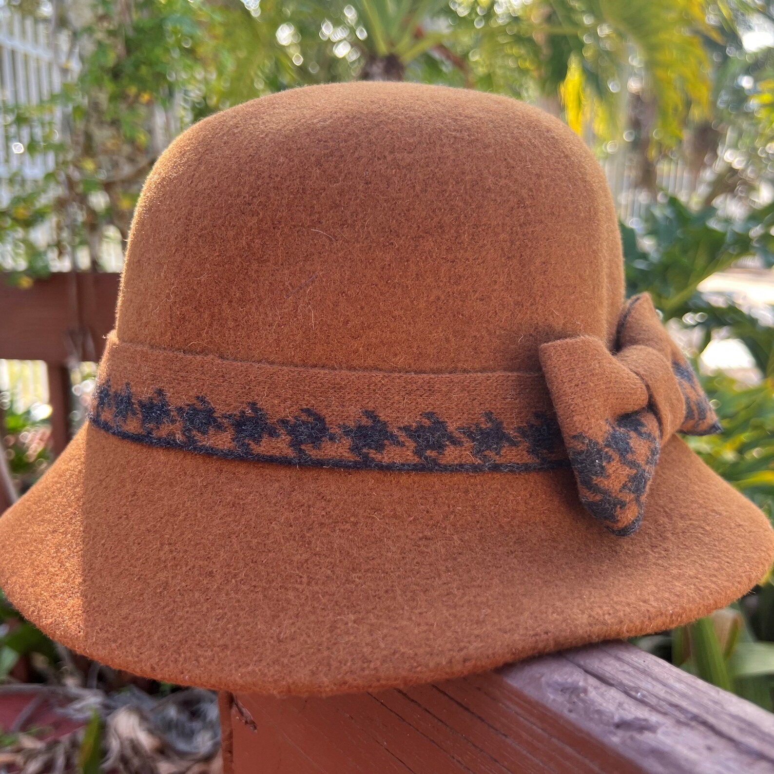 Winter Fall Cloche Hat for Women Cute Bow Hat Wool Felt Gray - Etsy