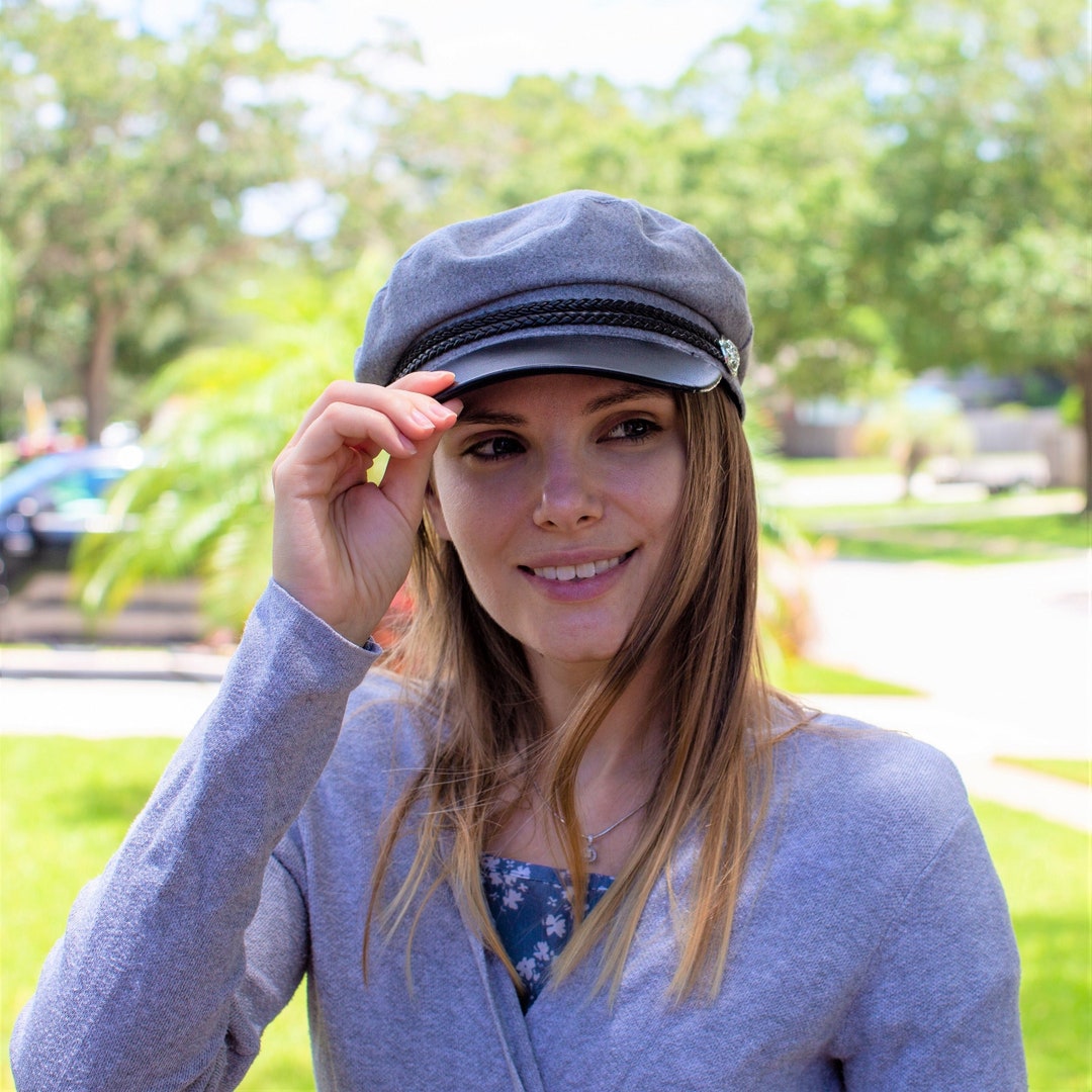 Baker Boy Cap, Tweed Hat, Newsboy Cap Womens, Medium Large Head ...