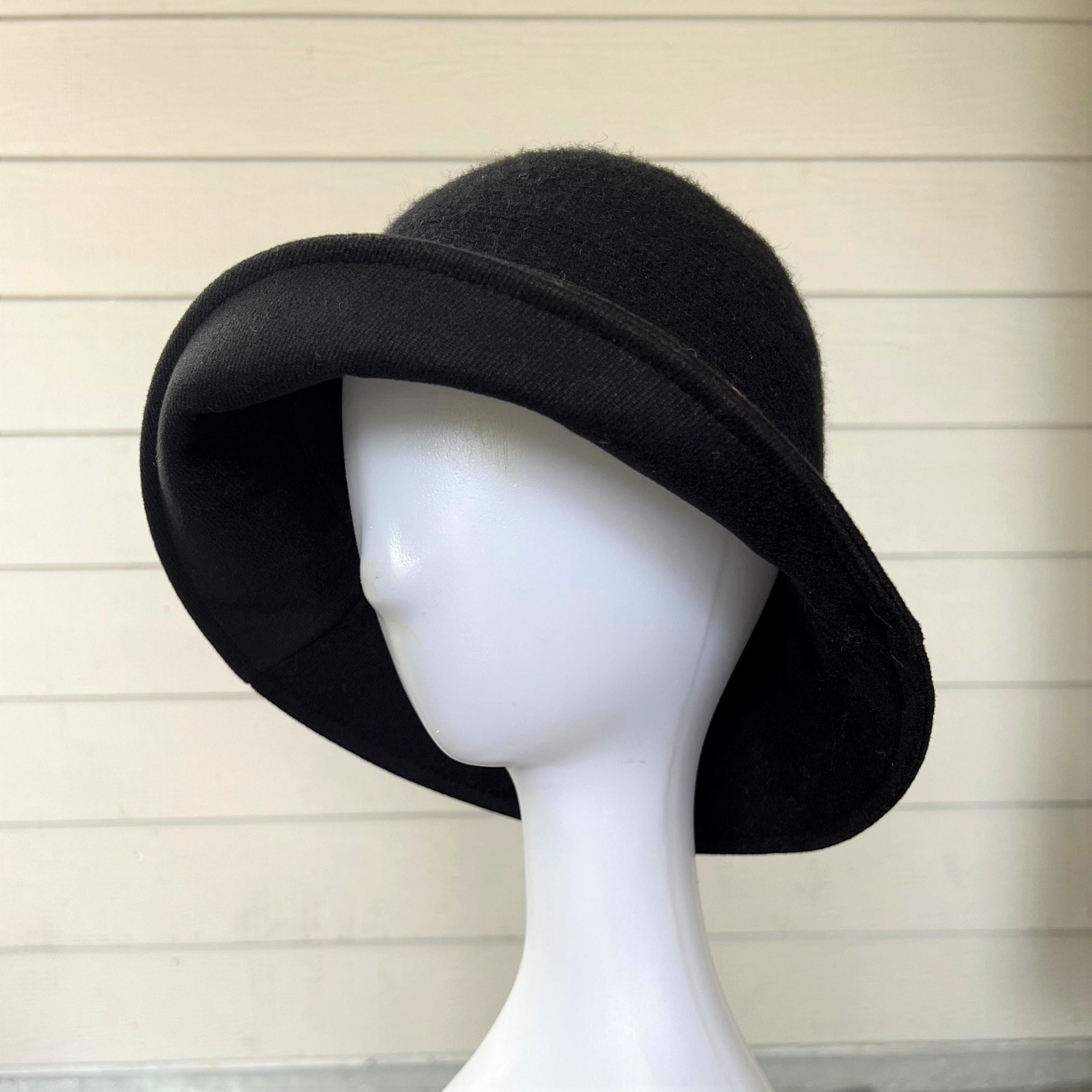 Handmade Wool Hat, Foldable Ladies Hat, Fall Winter Hat for Girl ...
