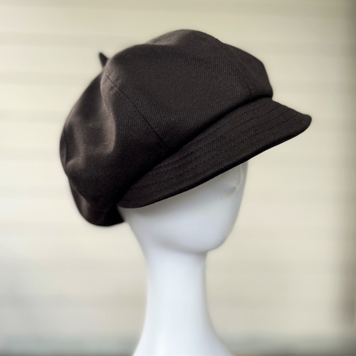 Oversized Newsboy Hat Slouchy Newsboy Cap Oversized Cotton - Etsy