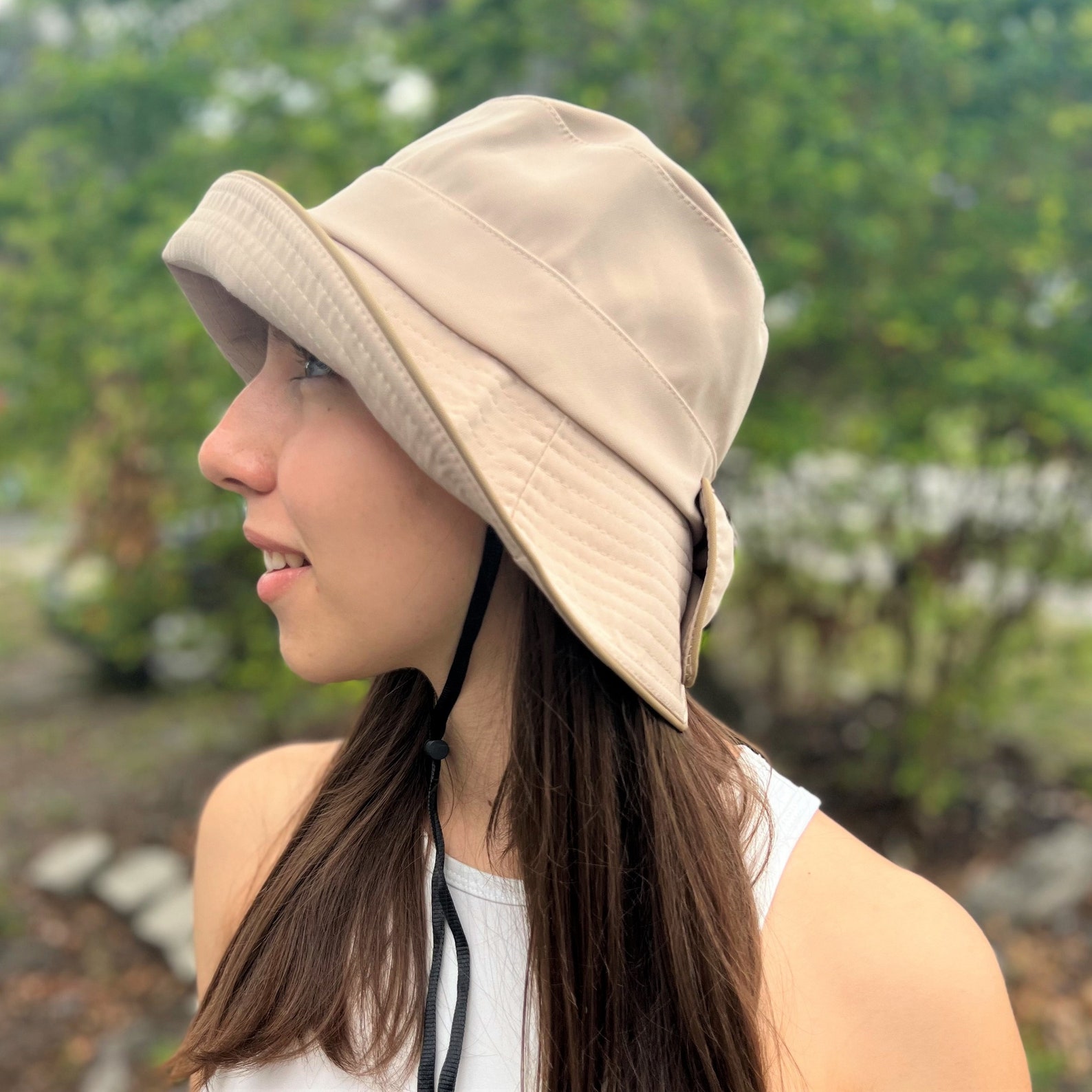 Spring Summer Hat, Small Brim Sun Hat, Cloche Bucket Hat for Women ...