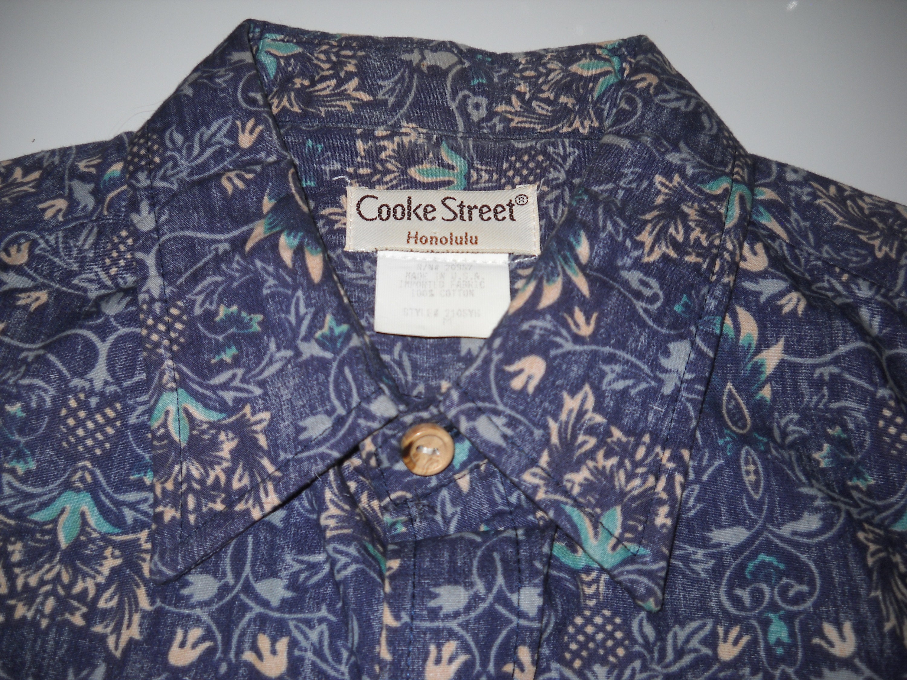 Cooke Street Honolulu Authentic Island Crafted, 100% Cotton, Hawaiian ...
