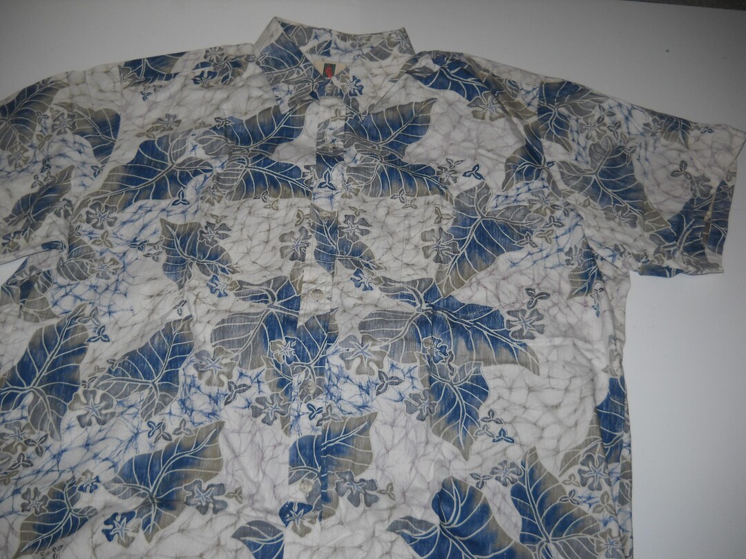 Tori Richard Honolulu Authentic Island Crafted, Men's Xxlarge 100% ...