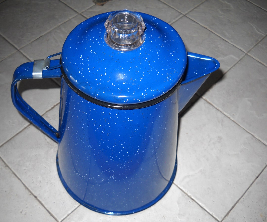 New With Tag, Enamel Ware GSI Outdoors Camping Ready, Blue, Speckle ...