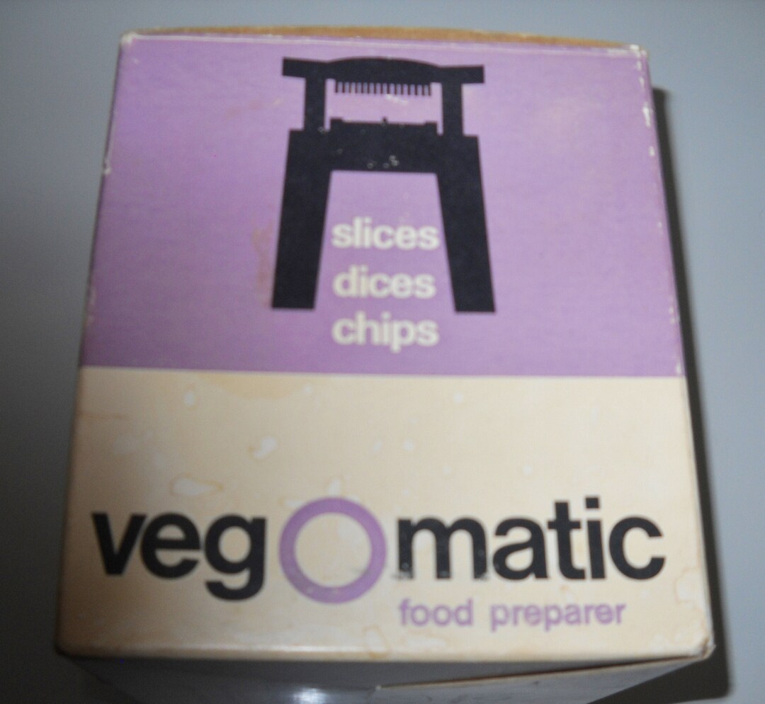 Vintage Original Veg O Matic Aluminum Discs 3 Settings to Slice, Dice ...