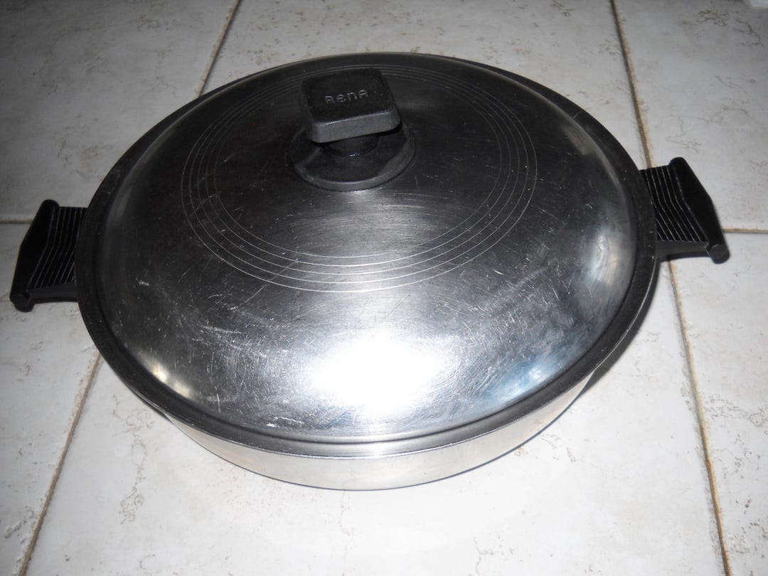 Gentle Use, Vintage Rena Ware 3 Ply Heavy 18/8 Stainless Steel, 9 1/2 ...