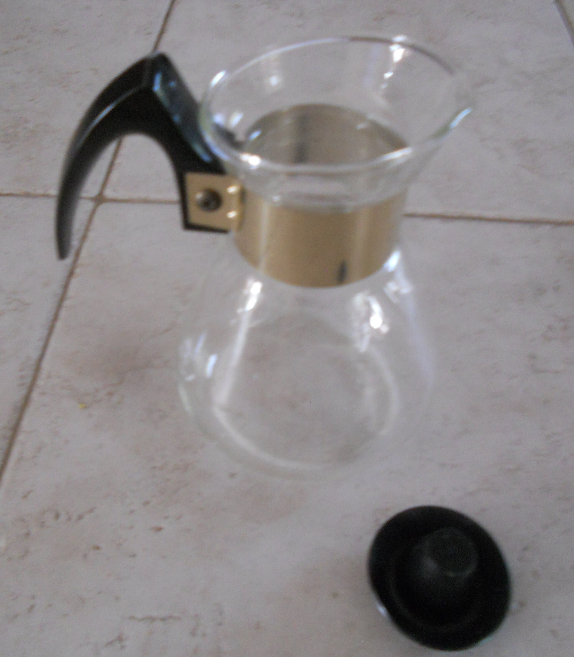 Vintage Pyrex Flameware Corning 2 Cup Tea Pot, Stove Top Tea Pot, Metal ...