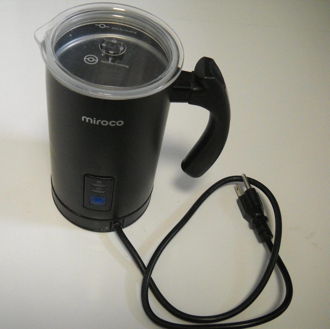 Miroco Intertek MF001, 4004075 Electric Black & Stainless Steel, One ...