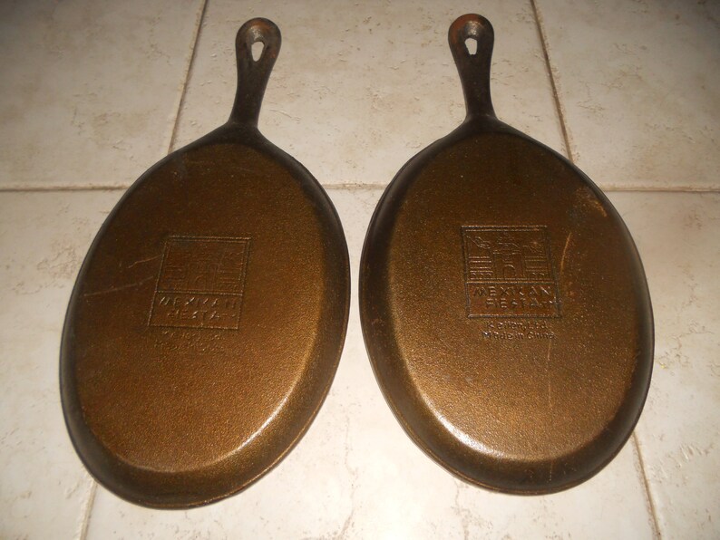Mexican Fiesta Fajita Sizzler Sets, #110-04, 2 Wicker Trivet Basket ...
