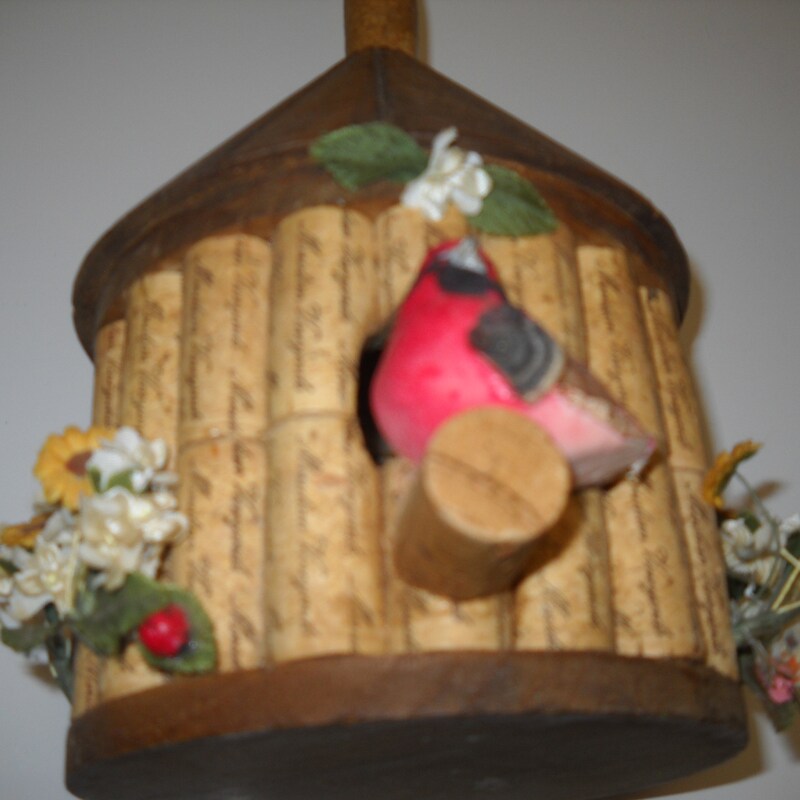 Wine Cork Birdhouse - Etsy