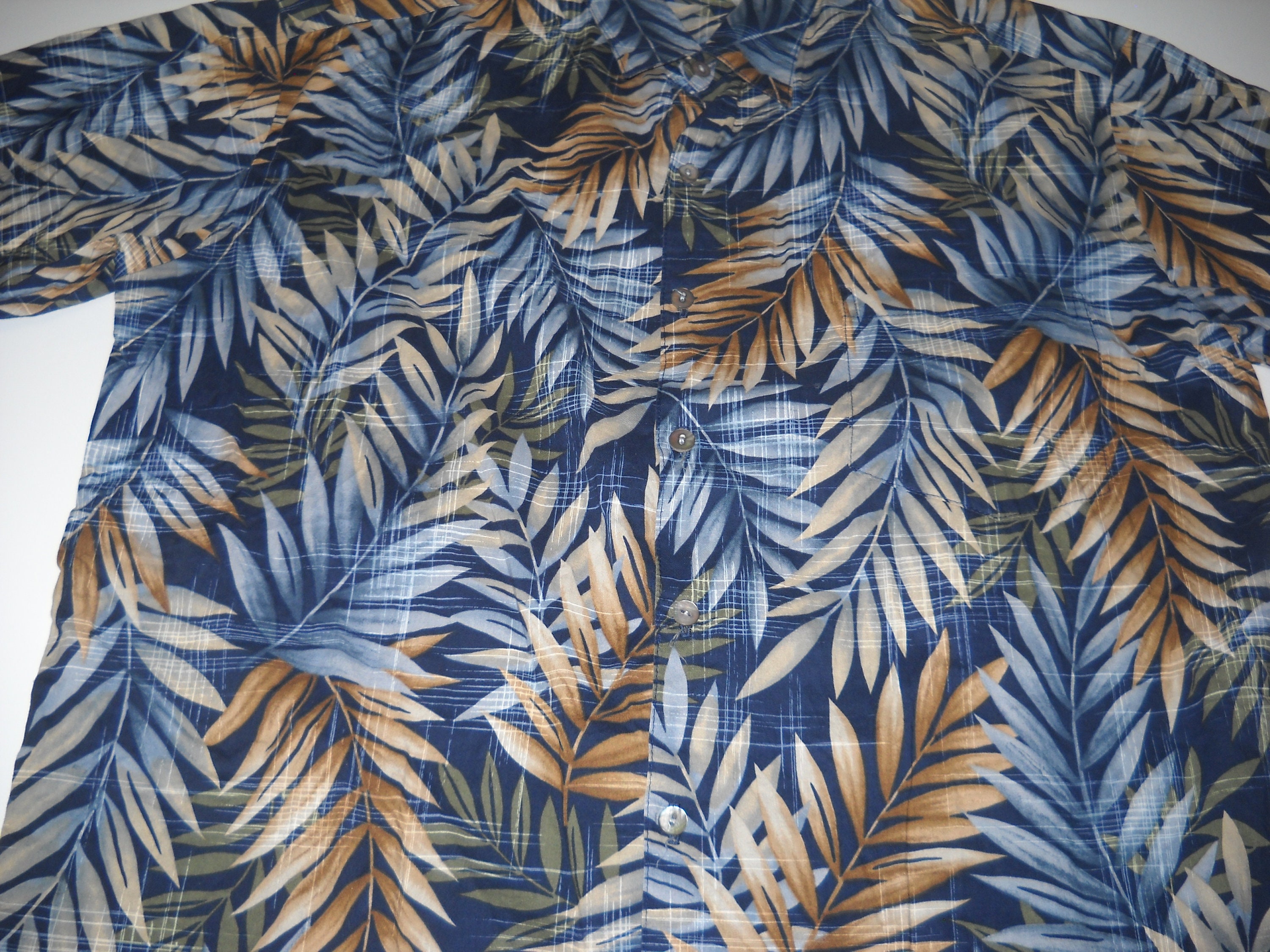 Tori Richard Honolulu Authentic Island Crafted, Men's Large 100% Cotton ...