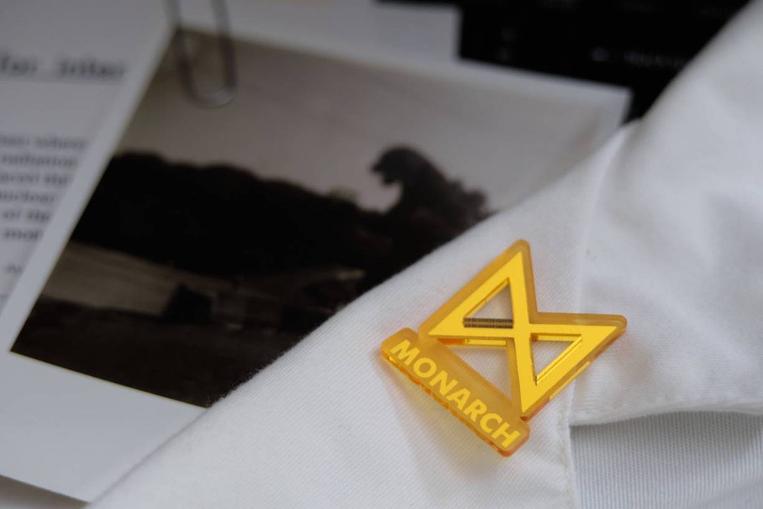 Godzilla Research Monarch Sciences Pin - Etsy