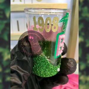 AKA Inspired Sorority Shot Glass by Keila - Etsy