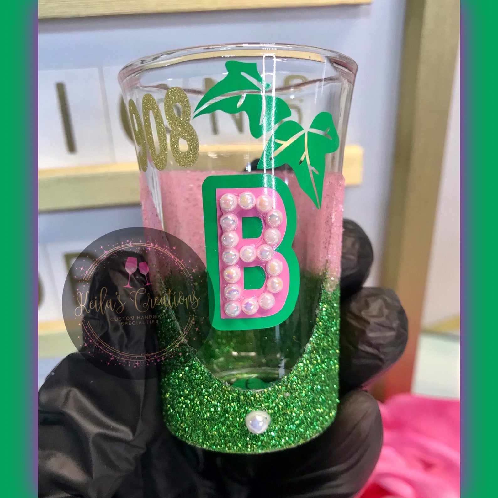 AKA Inspired Sorority Shot Glass by Keila - Etsy
