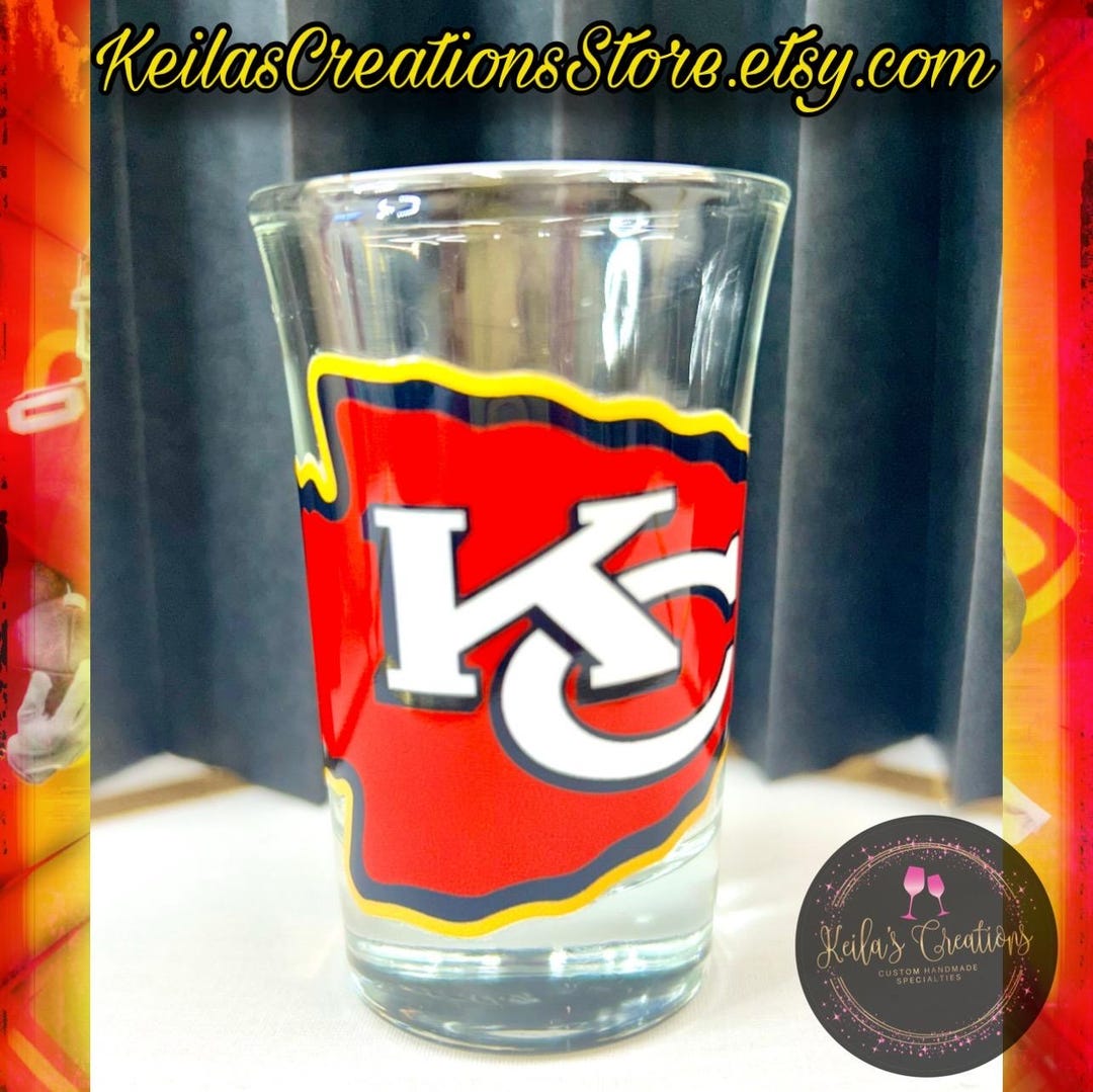 KC Sports Shot Glass - Etsy