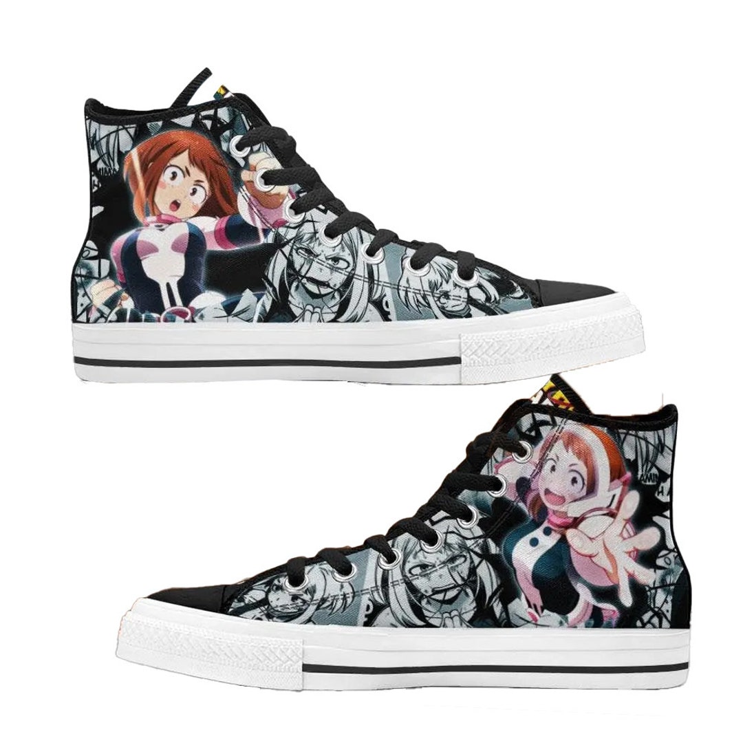 Ochako Uraraka High Top Shoes Custom Anime Sneakers - Etsy