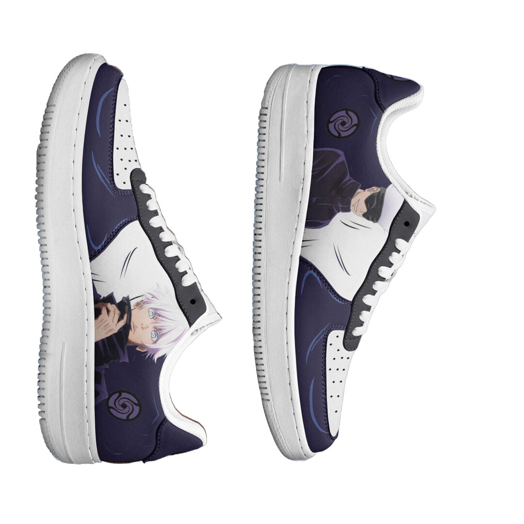 Satoru Gojo Anime Sneakers Custom Anime Shoes - Etsy