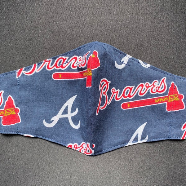 Atlanta Braves Mask - Etsy
